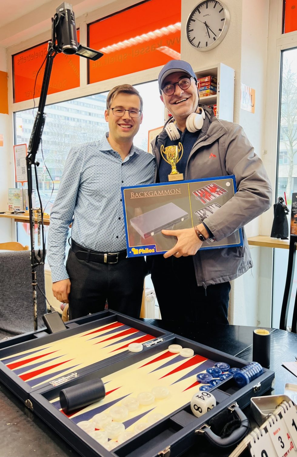 Backgammon Festival Aachen im Radio - DBGV